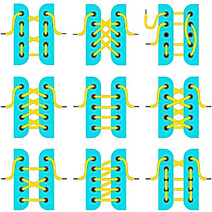 FEQO 30 Pairs Colored Shoe Laces 47 Inch Shoestrings Flat Shoelaces Colorful Shoe Laces for Sneakers Boots Skate Shoes Sport Shoes