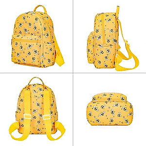 Cute 10 inch mini pack bag backpack for grils children and adult (bee)