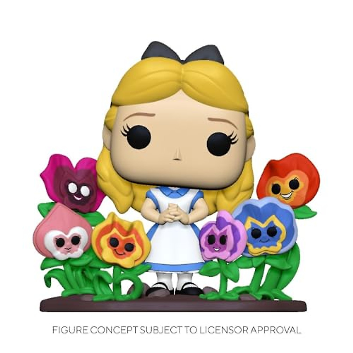 Funko POP Deluxe: Alice in Wonderland 70th - Alice in Wonderland with Flowers,Multicolor