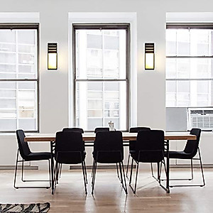 Modern Wall Lamp, Simple Semi-Horizontal LED Light, Home Aluminum Waterproof Lamp, for Corridor Aisle Garden Outdoor, Pack of 2