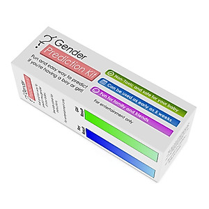 Baby Gender Prediction Test Kit - Early Pregnancy Prenatal Sex Test - Predict if Your Baby is a boy or Girl in Less Than a Minute from The Comfort of Your Home. Super Fun Gift for Reveal Party.