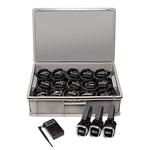 SoundOff GLO 2 Headphones, RF Transmitter, 300m Distance, 60 Wireless, Blue, Green, Red, Cyan, Champagne, Violet