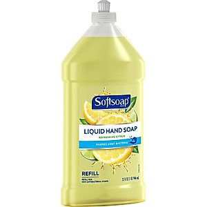 Softsoap Liquid Hand Soap Refill, Refreshing Citrus with Lemon Scent - 32 Fluid Ounce