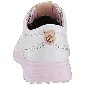 ECCO Women's S-Classic Hydromax Golf Shoe, White, 11-11.5