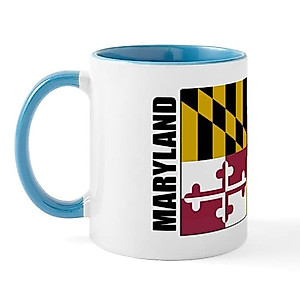 CafePress Maryland Flag Mug Ceramic Coffee Mug, Tea Cup 11 oz