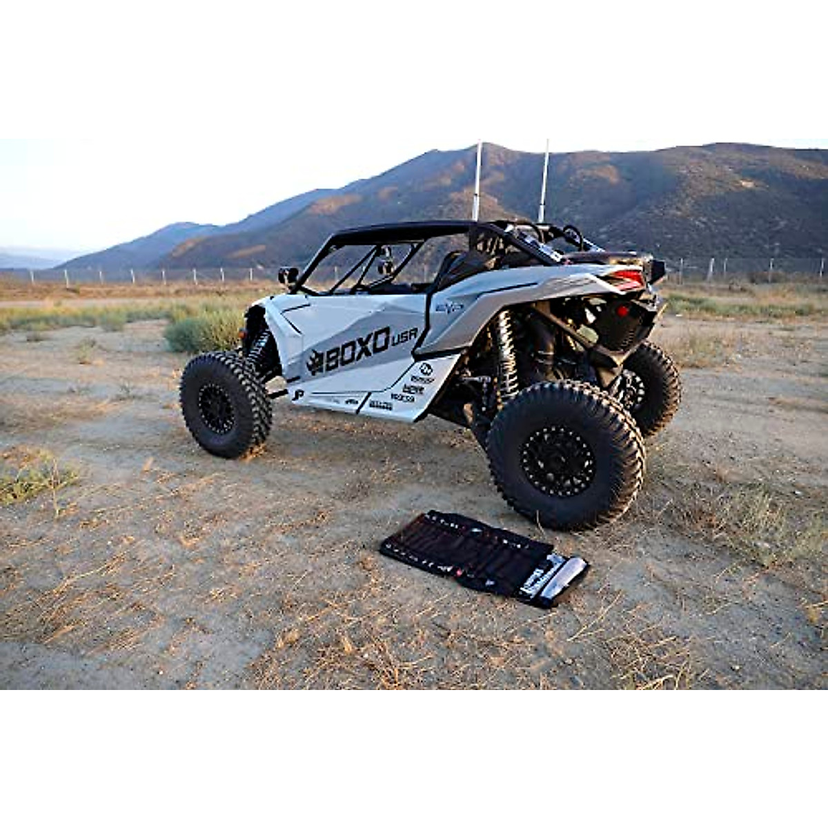 BOXO USA UTV Tool Roll - Heavy Duty Universal Tool Bag Organizer for Side by Side, RZR, CanAm, UTV, Truck (Tool Roll + Dry Bag)