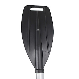 Pactrade Marine Boat Kayak Raft Floating Set of 2 Telescopic 45'' - 72'' Oar Paddle & Hook Anodized Aluminum Shaft (2 pcs)