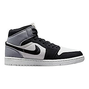 Jordan 1 Mid Women Sail/Black-LT Steel Grey DV0427-100 7.5