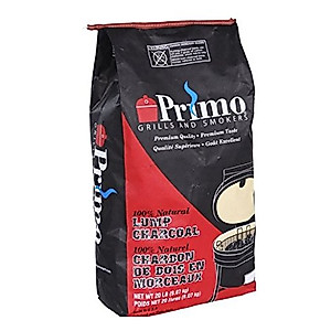 Primo 608 Natural Lump Charcoal, 20-Pound bag