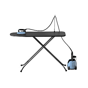 Laurastar Lift Plus Steam Iron in Blue Sky: Swiss Engineered 3-in-1 Steam Generator that Irons, Steams, and Purifies Your Clothes