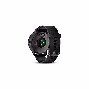 Garmin 010-01769-11 Vívoactive 3, GPS Smartwatch Contactless Payments Built-In Sports Apps, Black/Slate