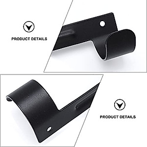 Housoutil Ironing Board Hanger Rack Ironing Board Shelf Storage Hanger Holder for Household