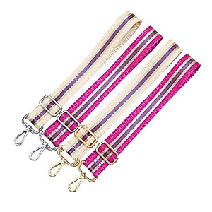 Umily Adjustable Length Handbag Purse Strap Guitar Style Multicolor 3.8cm Wide Replacement Strap Crossbody Strap