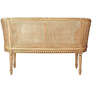 Parisian Oval Rattan Settee