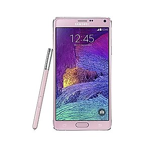 Samsung Galaxy Note 4 SM-N910H Unlocked Cellphone, International Version, Retail Packaging, Pink