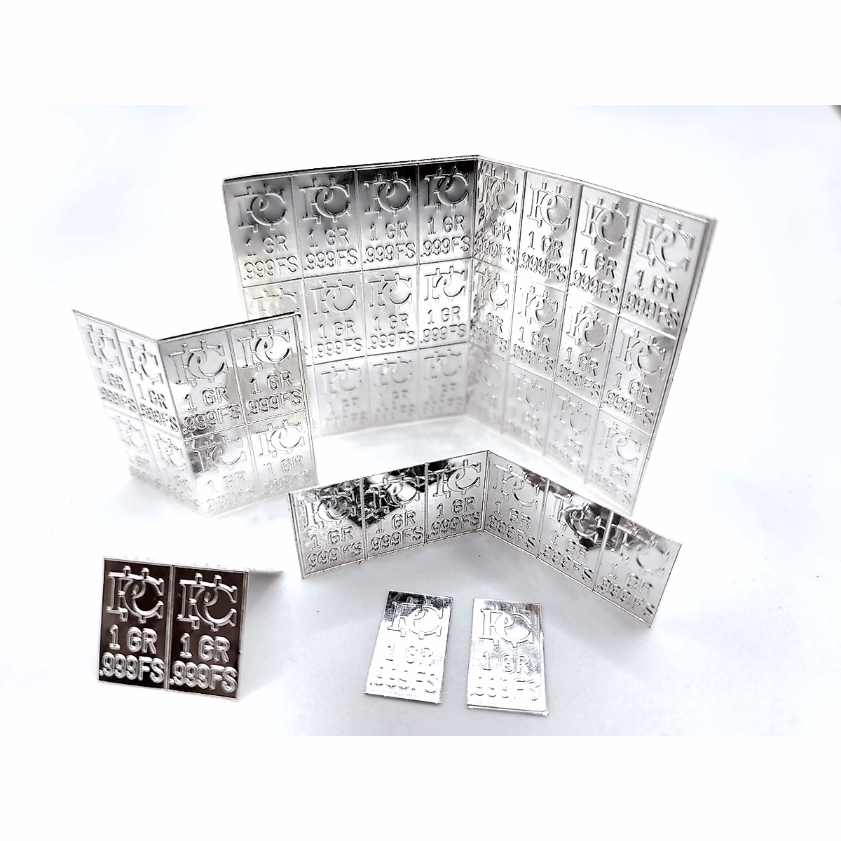 24 1 Grain Silver Bars