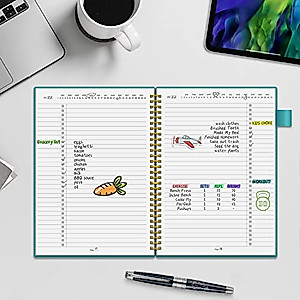 Regolden-Book To Do List Notebook , Daily To Do List Planner for Work, Project Planner Notebook for Daily Tasks & Personal Organizer, Checklist Notebook for Man/ Women, Pocket, Pen Loop, 160 Pages (7"x10")