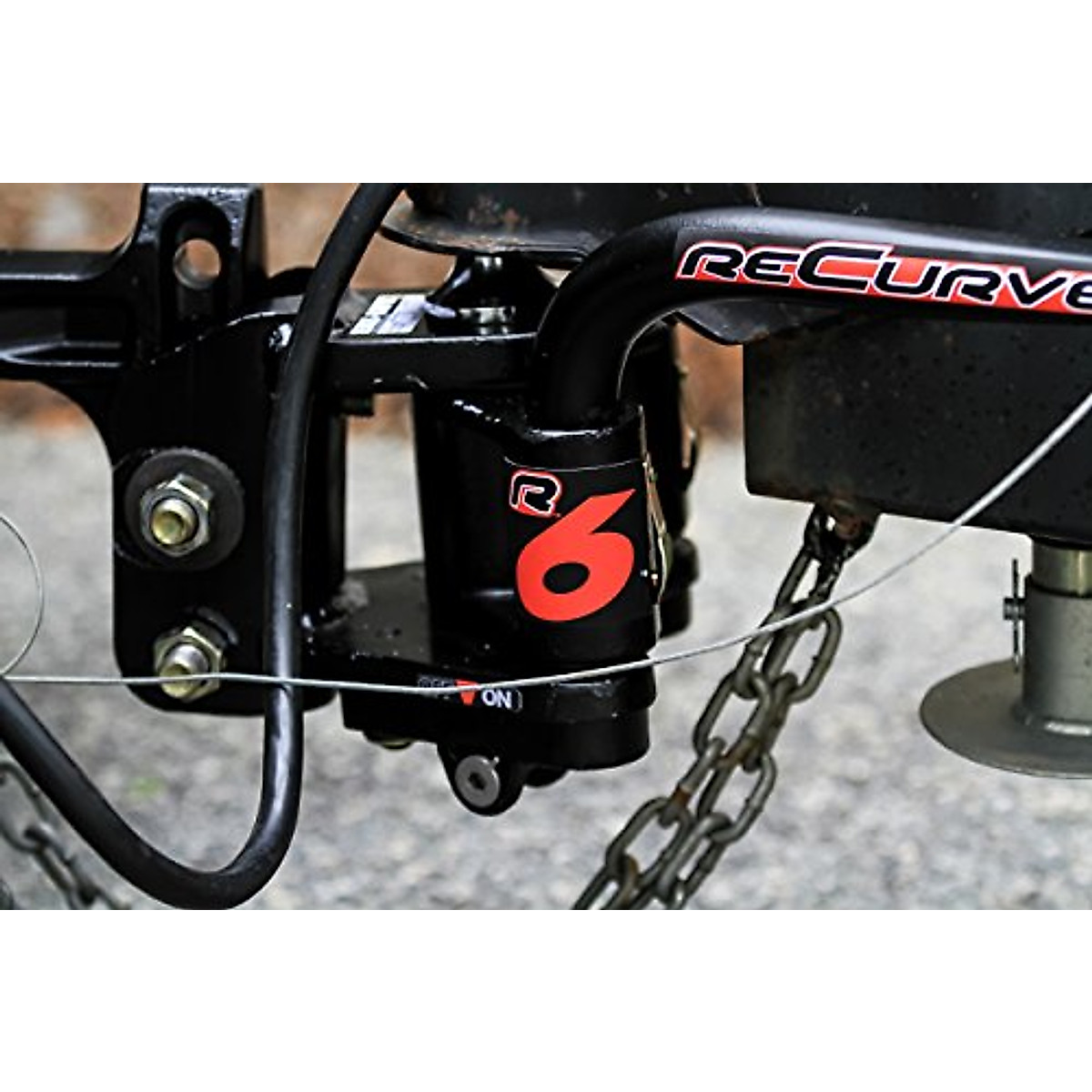 Camco Eaz-Lift ReCurve R6 1,200lb Weight Distribution Hitch | Features 1,400lb Max Tongue Weight Rating, 2-5/16-inch Ball has a 15,000lb Max Rating, and Premium Adaptive Sway Control | (48734)