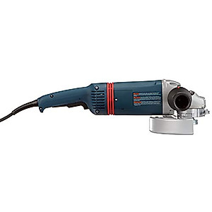 BOSCH 1893-6 9 Large Angle Grinder with Rat Tail Handle, Black,grey,green