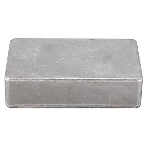 Cusstally 1 Pc Guitar Effects Pedal Aluminum Box Enclosure for DIY Guitar Pedal Kit 1590B