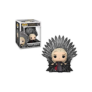 Funko Pop! Deluxe: Game of Thrones - Daenerys Sitting on Throne, Multicolor, Standard