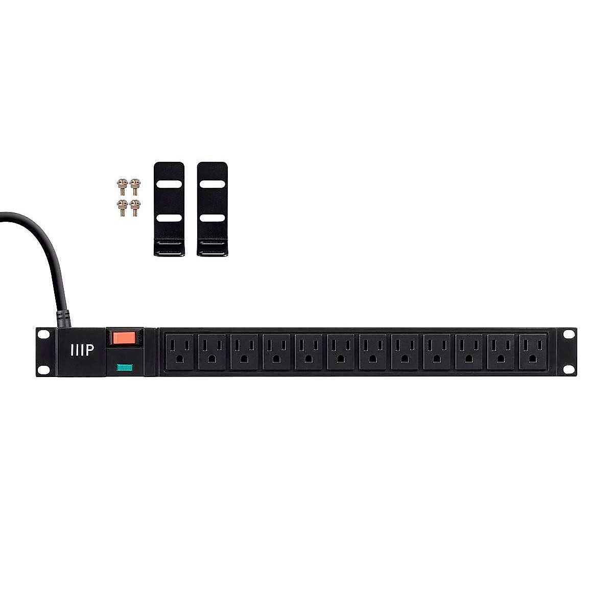 Monoprice 140001 Power Distribution Unit, Black