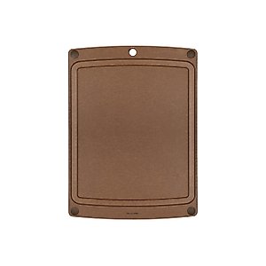 Epicurean All-In- One Cutting Board with Slip Feet and Juice Groove, 19.5-Inch × 14.5-Inch, Nutmeg/Brown