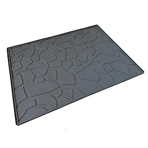 17" x 23" Kitchen Under Sink Waterproof Protection Mat for Cabinets, Drawers and Countertops; Anti-Slip Silicone