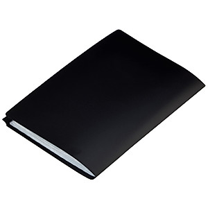 Tiger 300930 20 A5 Pocket Presentation Display Book - Black,Medium