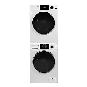 Equator Deluxe Laundry Set Digital Washer 1.9cf 110V+ Vented Dryer 4cf 110V