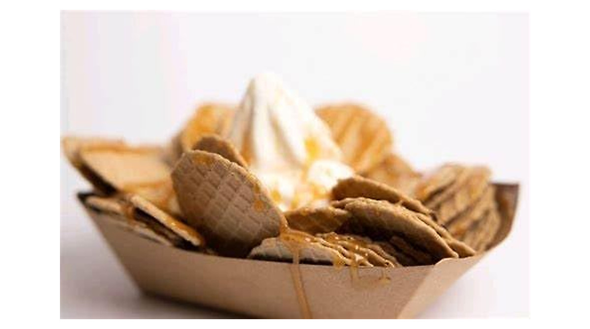 Crispy Jagger Cone Waffle Nachos for Ice Cream Treats