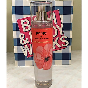 Bath & Body Works Poppy Fine Body Fragrance Mist 8 Fluid Ounce (Poppy)