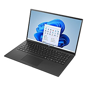 LG Gram 15Z95P Laptop 15.6" Ultra-Lightweight, IPS, FHD (1920 x 1080), Intel CORE i7, 16GB RAM, 512GB SSD, Windows 11 Home, 80Wh Battery, Alexa Built-in, 2X USB-C, HDMI, USB-A – Black