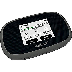 Verizon Wireless Jetpack 8800L 4G LTE Unlocked Advanced Mobile Hotspot (No Sim Card Included) (Renewed)