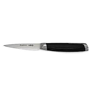Berghoff Graphite Paring Knife 3.5", Stainless Steel Sharp Blade, Soft-touch Handle, Cutting Slicing Peeling Fruit Vegetable Fish, Well Balanced