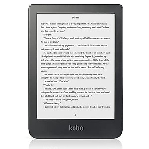 Kobo Clara HD 6" Carta E Ink Touchscreen E-Reader (Renewed)