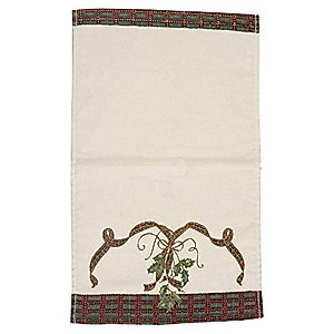 Lenox Holiday Nouveau Gold Cloth Fingertip Towel