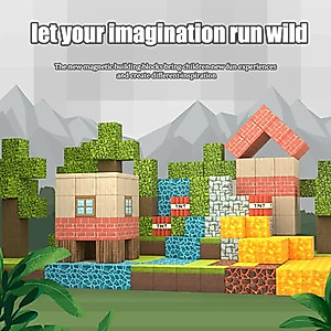 154pcs,Magnetic Building Blocks,Gifts for 3+ Children, Fidget Cubes Construction Toys,STEM Montessori Sensory Toys for Toddlers Gifts for 3+ Years Old Girls Boys