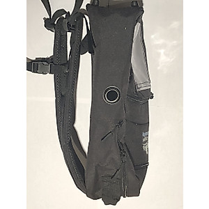 Oxygen Mobility O2Go Backpack, Black, 16 inches T x 7 inches W x 4 inches D