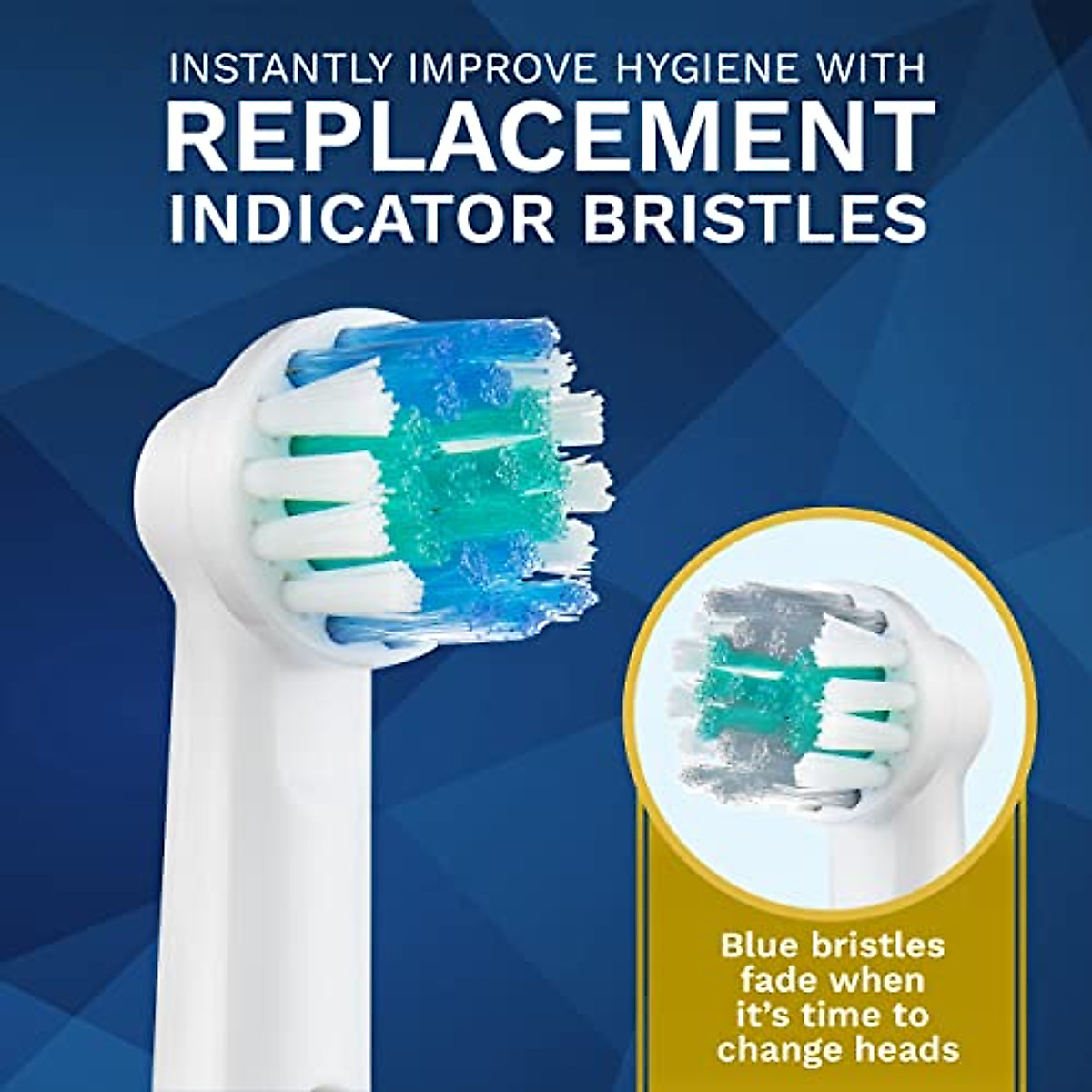 Aster Replacement Toothbrush Heads - 16 Pack, Compatible with Oral-B Braun Professional Electric Precision Clean Brush Heads Refill for 7000/Pro 1000/9600/ 5000/3000/8000