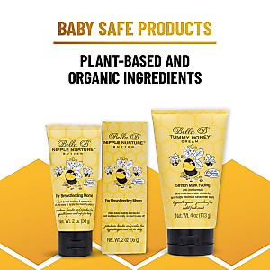 Bella B Bundle: Nipple Nurture Butter 2 oz and Tummy Honey Butter 4 oz (4 Ounce)