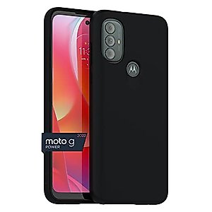 Motorola Moto G Power (2022) Protective Case- Precision fit, Stylish Shock Absorbing Phone Cases - Black