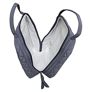 Vera Bradley Lunch Bunch (Carbon Gray), Dimensions: 7.5/'' w x 9.0/'' h x 4.25/''