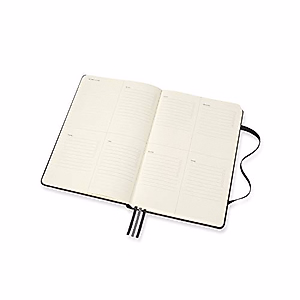 Moleskine PRO Project Planner, Hard Cover, Large (5" x 8.25") Black, 288 Pages