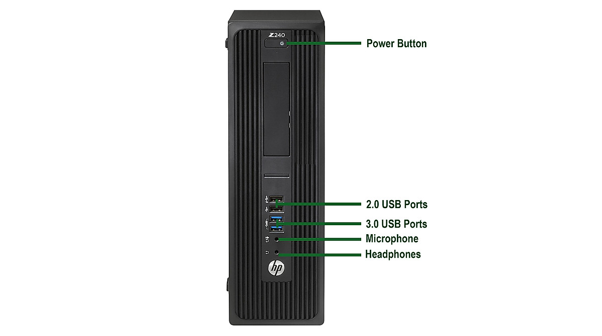HP Z240 SFF Computer - i5, 16GB RAM, Dual Monitors