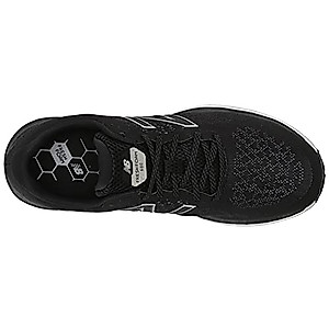 New Balance Men's Fresh Foam 680 V7 Running Shoe, Black/Star Glo, 10.5 X-Wide