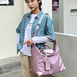 YOUYIS Women Travel Bag Ladies Handbag Large Sports Pack Multifunctional Luggage Shoulder Gym Bags Yoga Bags