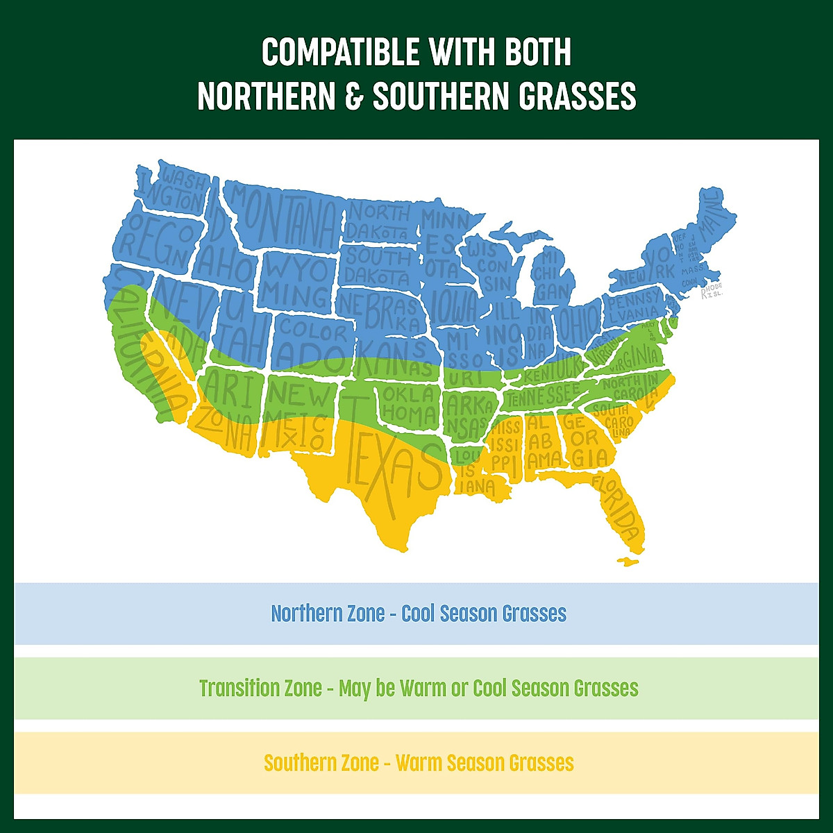 Purely Organic Products Crabgrass Defender Lawn Food 10-0-2, 15 LB, Covers 3000 Sq Ft