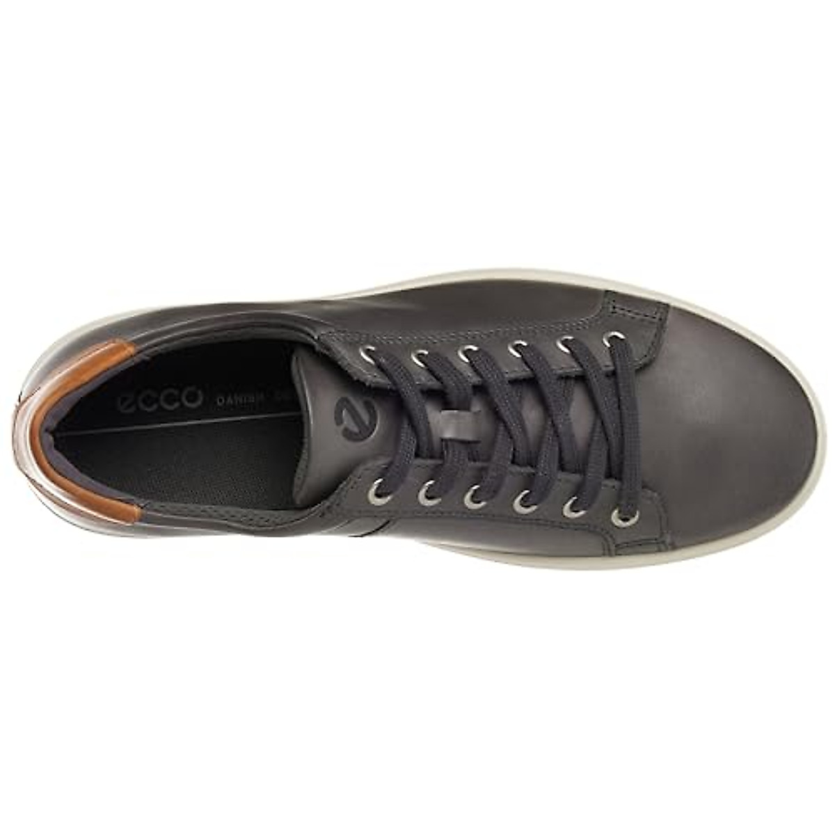 ECCO Men's Soft Classic Sneaker, MOONLESS/LION, 9 M US