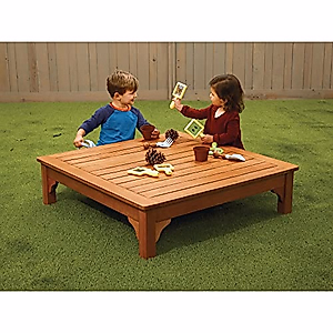 Excellerations Outdoor Low Play Table, Kids Table, Toddler Table, Table for Toddlers, Outdoor Table, Outdoor Furniture for Kids, Outdoor Play, Play Table, Play Table for Kids, Classroom Furniture